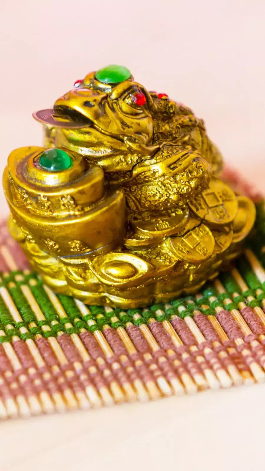 Golden Laughing Buddha Money Frog
