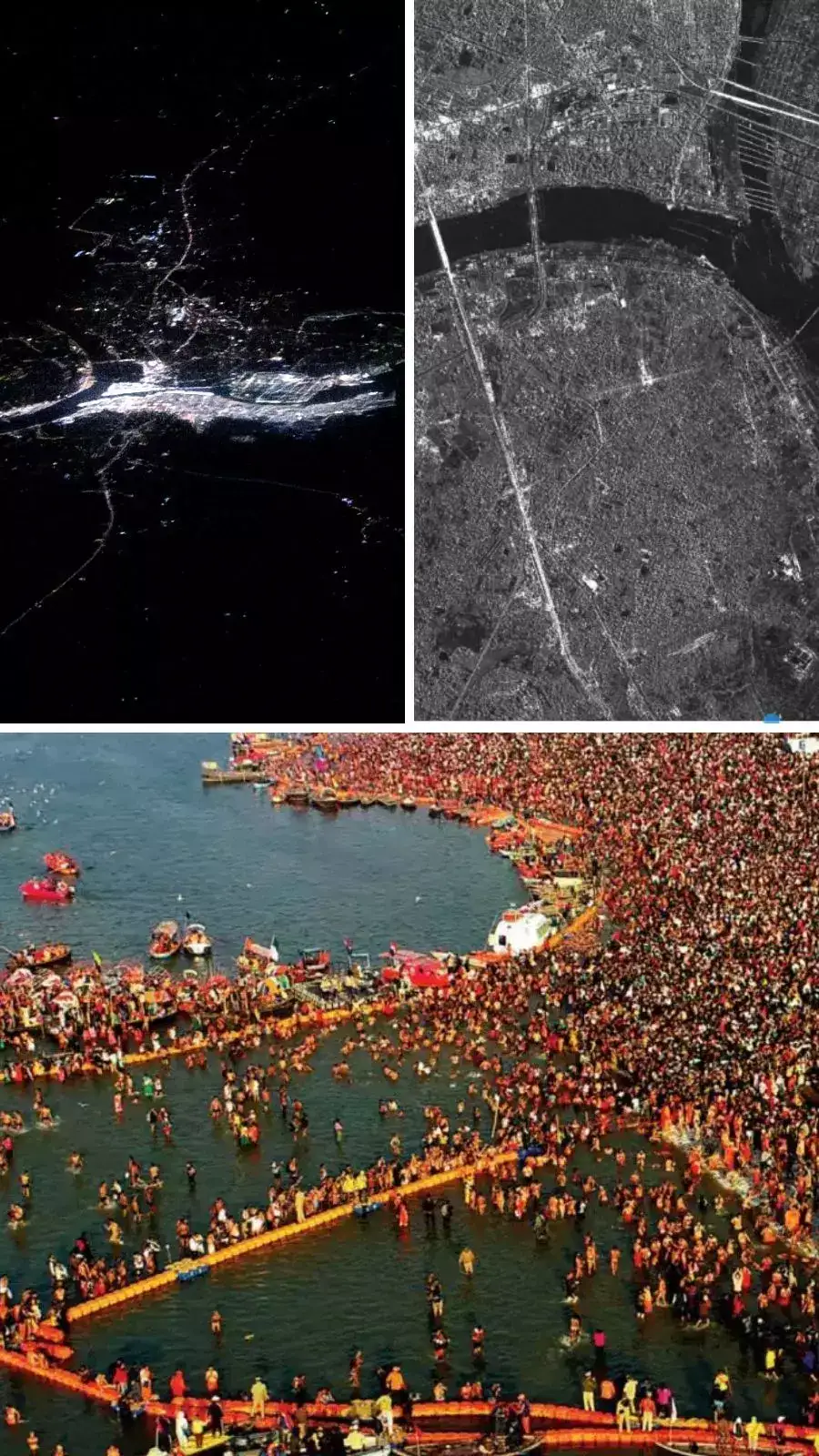 Kumbh Mela Space Maha Kumbh 2025: Video Shows Crowd Continuing To