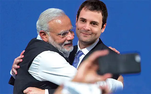Modi-Rahul hug: The picture India would like to see in 2016 - The ...