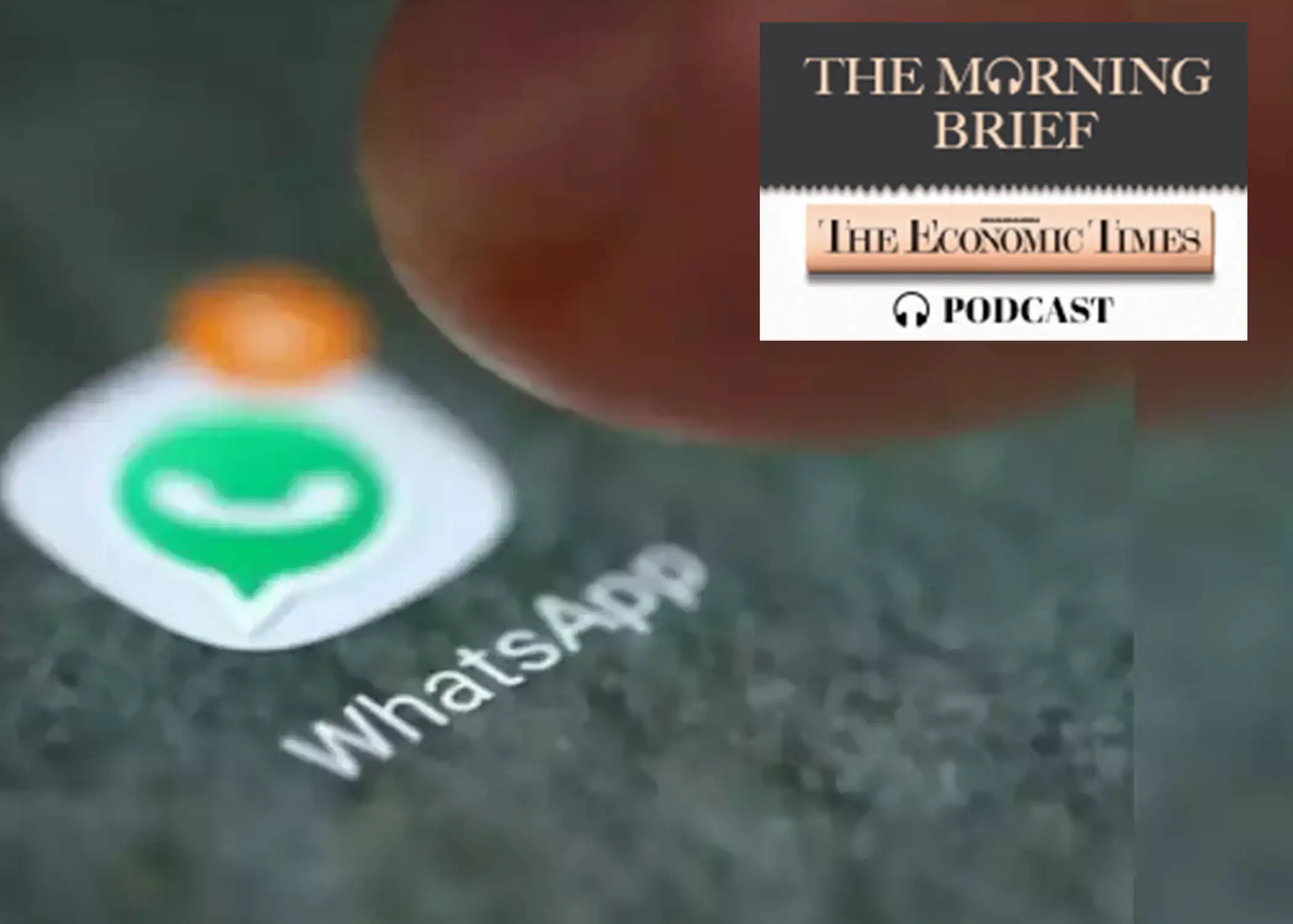 The Morning Brief: Are we ready to WhatsApp Pay? | The Economic Times ...