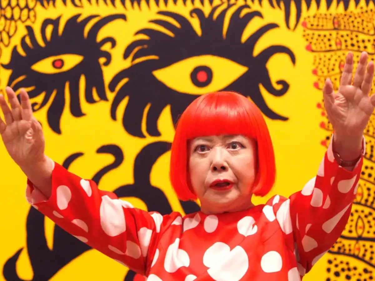 Quote of the day: Yayoi Kusama’s “Just as Bodhidharma…