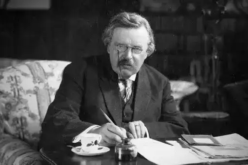 Quote of the day by G.K. Chesterton “There is only one…