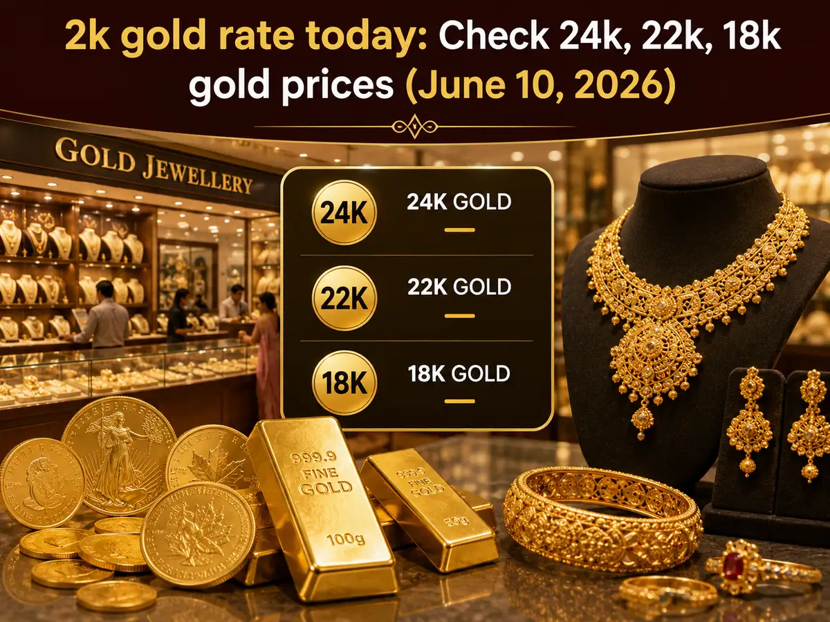 22k gold rate today: Check 24k, 22k, 18k gold prices…