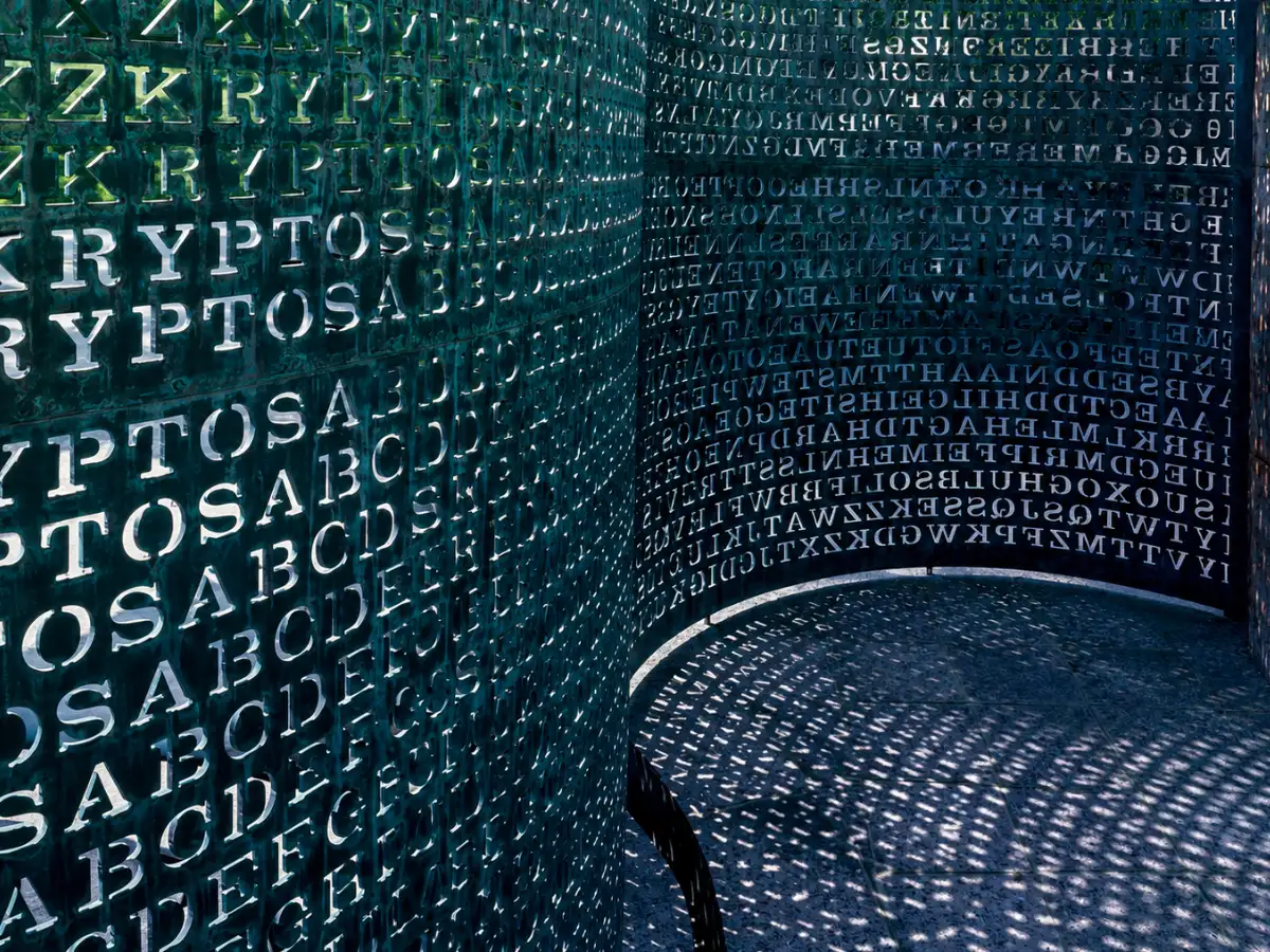 A famous 10-foot CIA sculpture just changed hands, and…