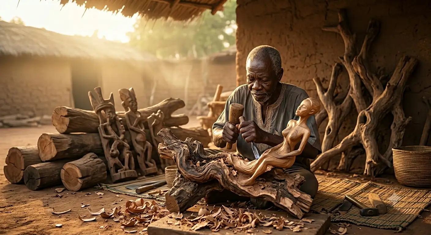 African proverb of the day: 'It is crooked wood that…