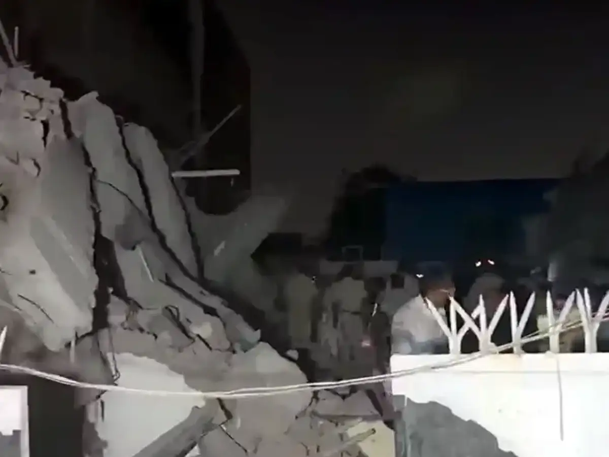 Several feared trapped after five-storey building…