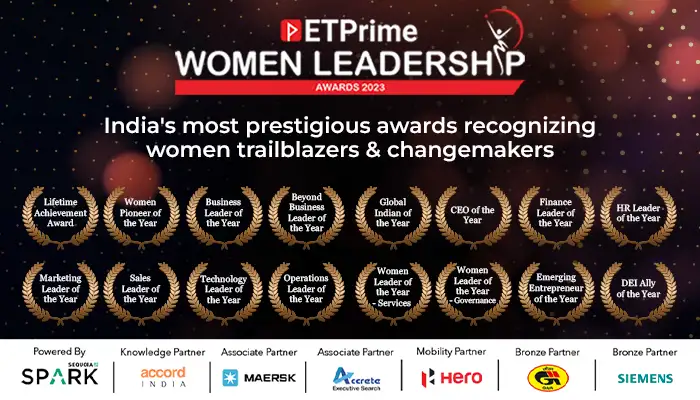 ET Prime Women Leadership Awards 2023: Unveiling our eminent jury - The ...