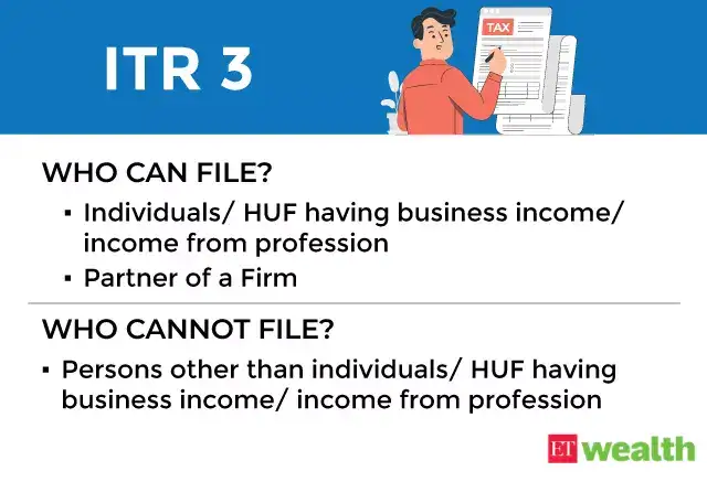 ITR filing for FY 2022-23: Which income tax return form applies to you ...