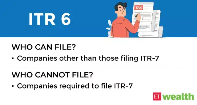 ITR filing for FY 2022-23: Which income tax return form applies to you ...