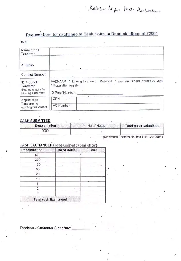 2000 Notes Exchange: Which banks are exchanging Rs 2000 notes without ...