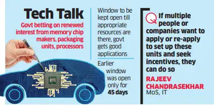 ism: Window to apply for chip, fab units under ISM set to reopen - The ...