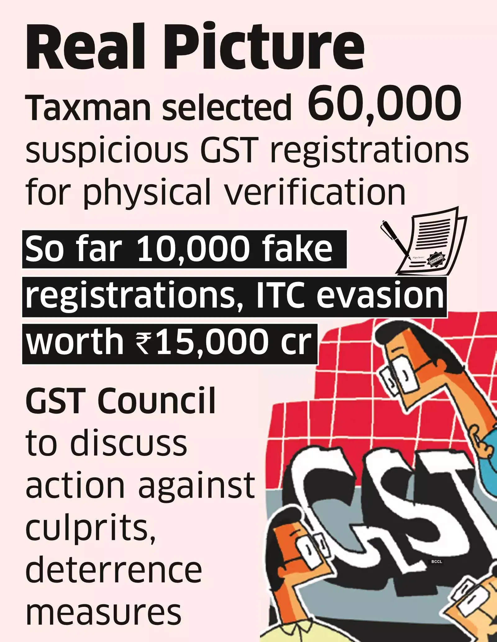 gst: Penal action likely for fake GST bills - The Economic Times