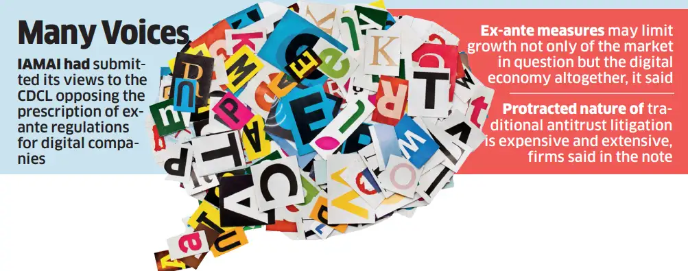 iamai: Exclusive: Internet companies mail dissent note against IAMAI’s ...