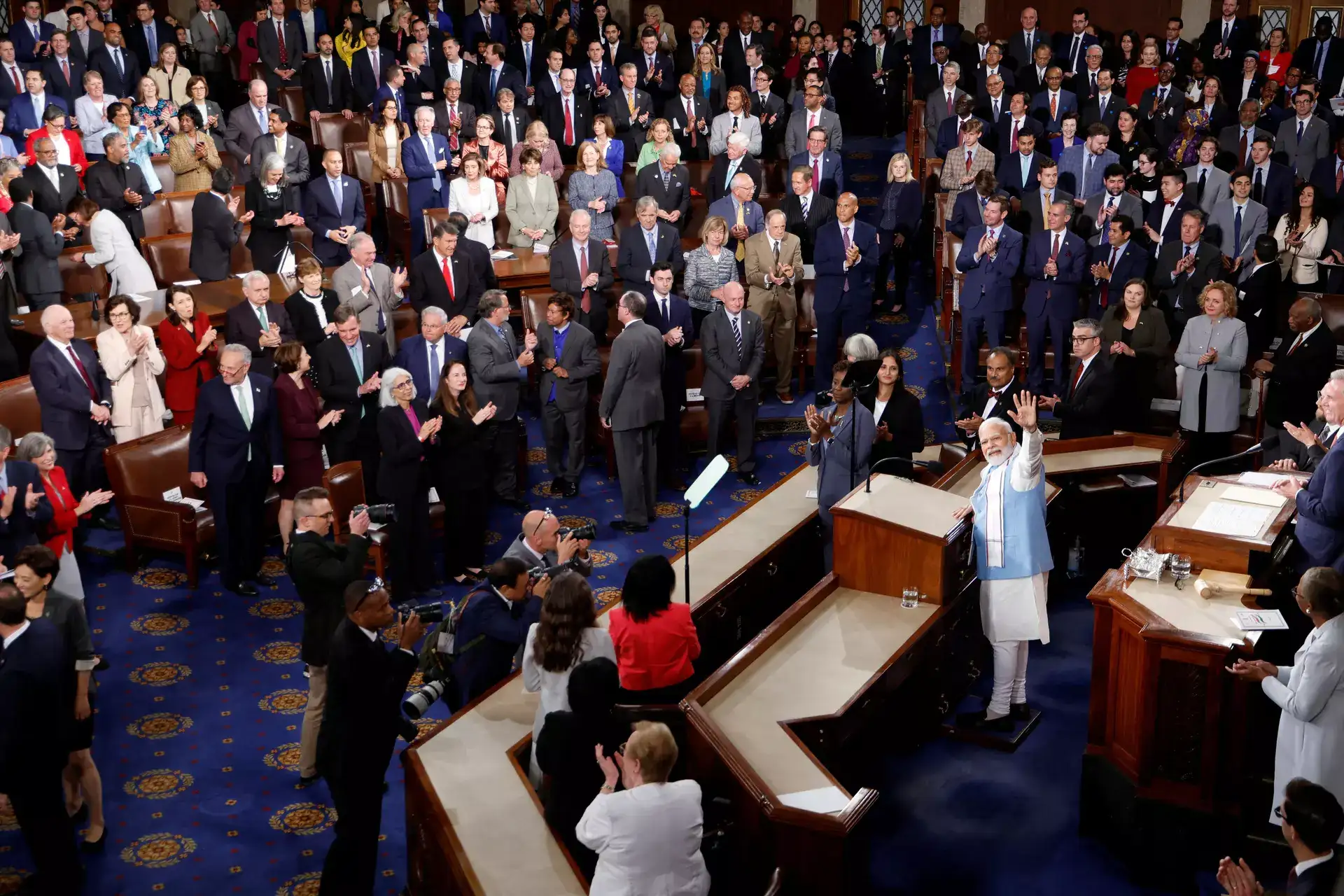 "A great honour...": PM Modi as he addresses joint session of US ...