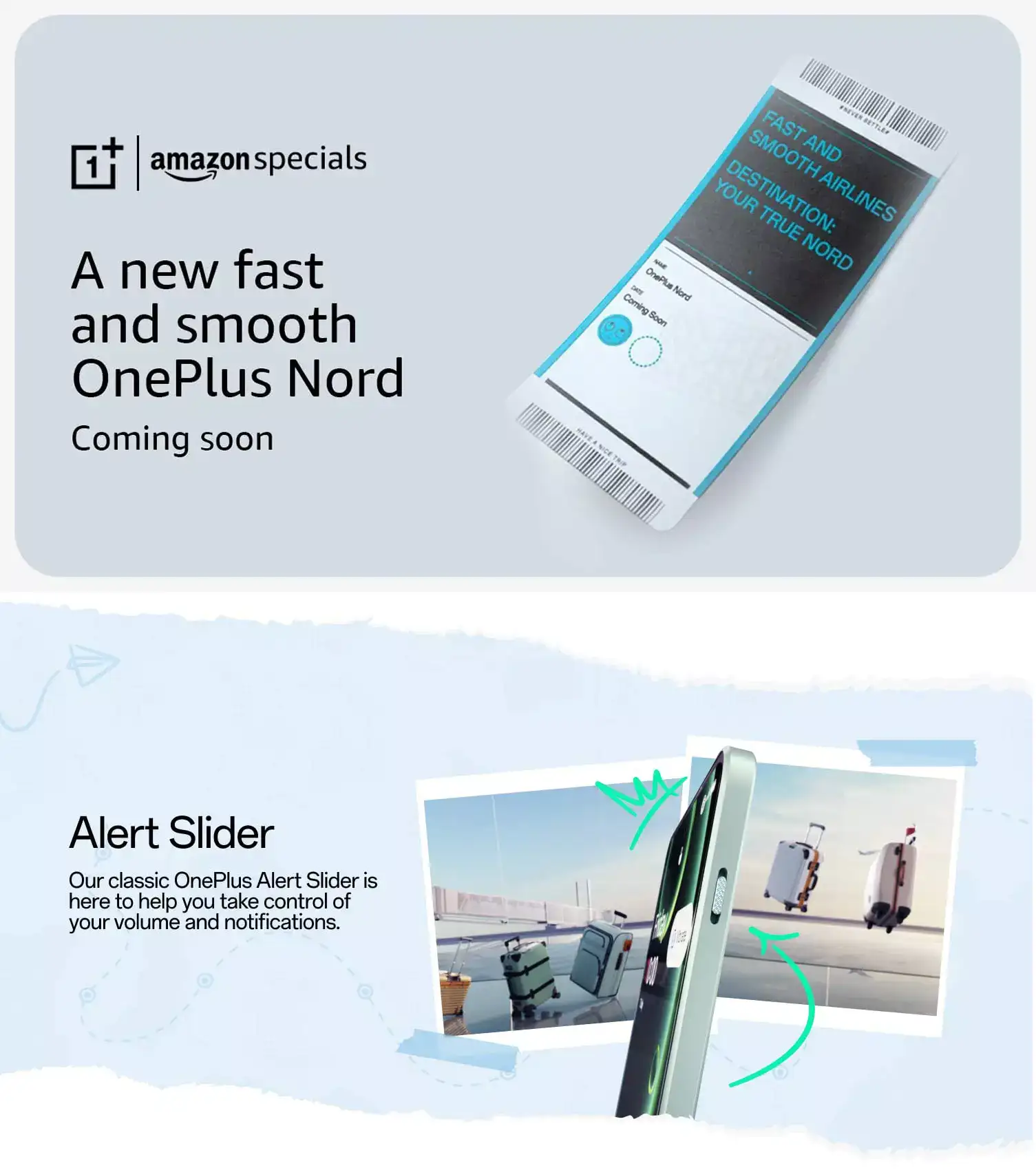 oneplus nord slider feature: Amazon India teases 2 new OnePlus Nord ...