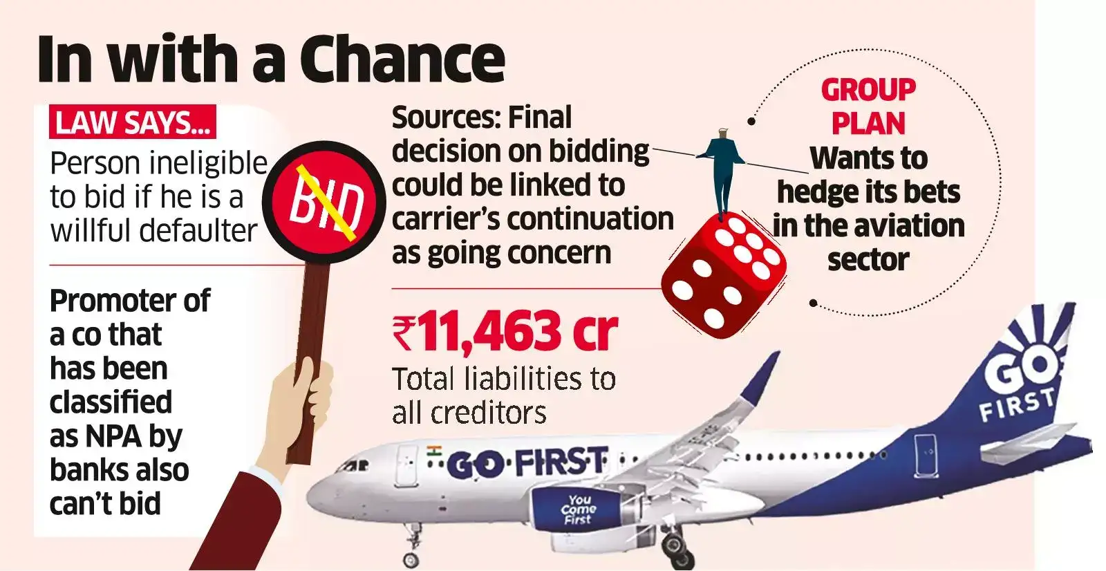 Go First: Wadia group looking for partners to bid for Go First - The ...