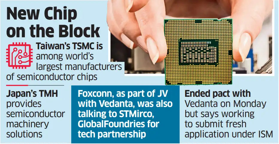 foxconn: Foxconn may partner with TSMC and TMH to set up fab units ...