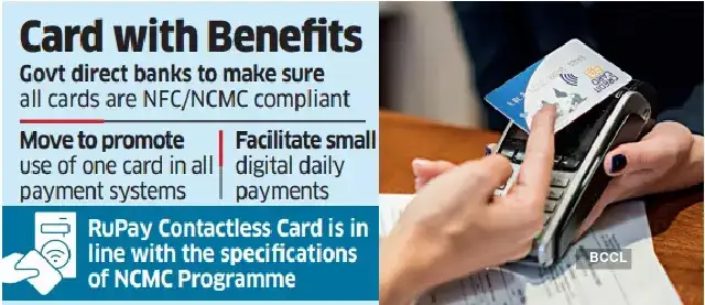 contactless card: Government asks banks to issue mobility-enabled cards ...
