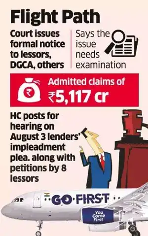 Go First lessors oppose lenders being made a party in HC case - The ...