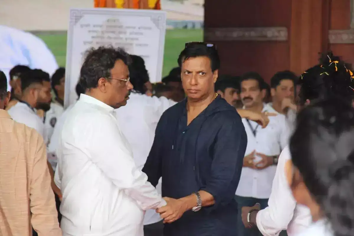 Nitin Desai's last rites in Karjat; Subodh Bhave, Sonali Kulkarni ...