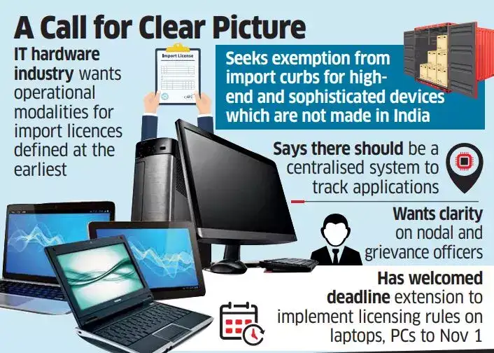 IT hardware companies seek clarity on import licensing process - The ...