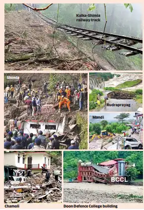 Shimla Landslides: 51 killed in Himachal rains, 14 of them in Shimla landslides - The Economic Times