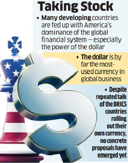 Emerging economies are pushing to end the dollar's dominance. But what ...