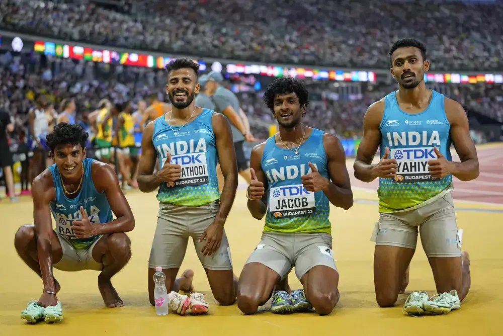 Rajesh Ramesh India Relay Team: Rajesh Ramesh - India's hidden gem in ...