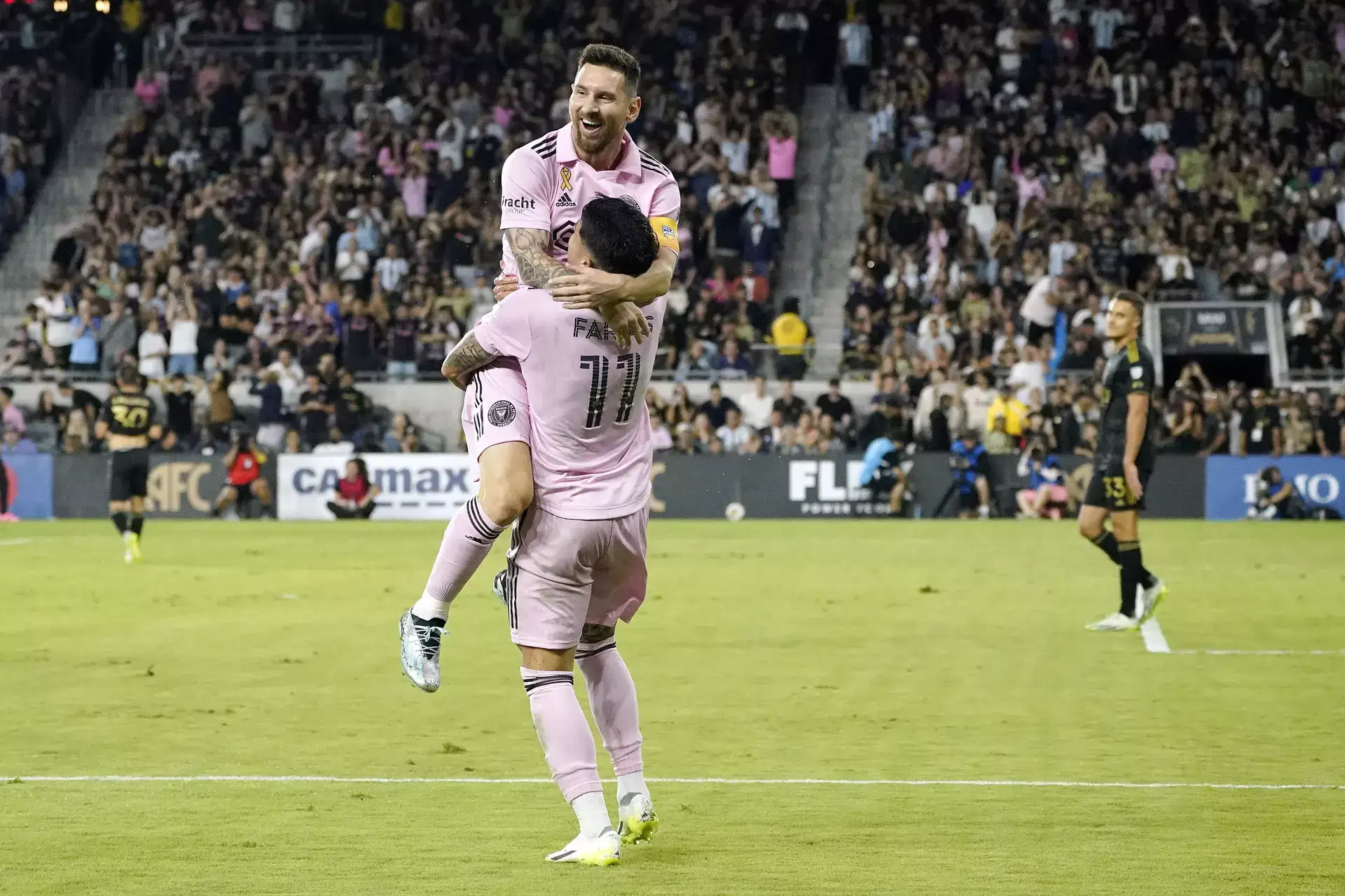 Lionel Messi: Lionel Messi's Inter Miami beat Los Angeles FC in front of star-studded crowd ...