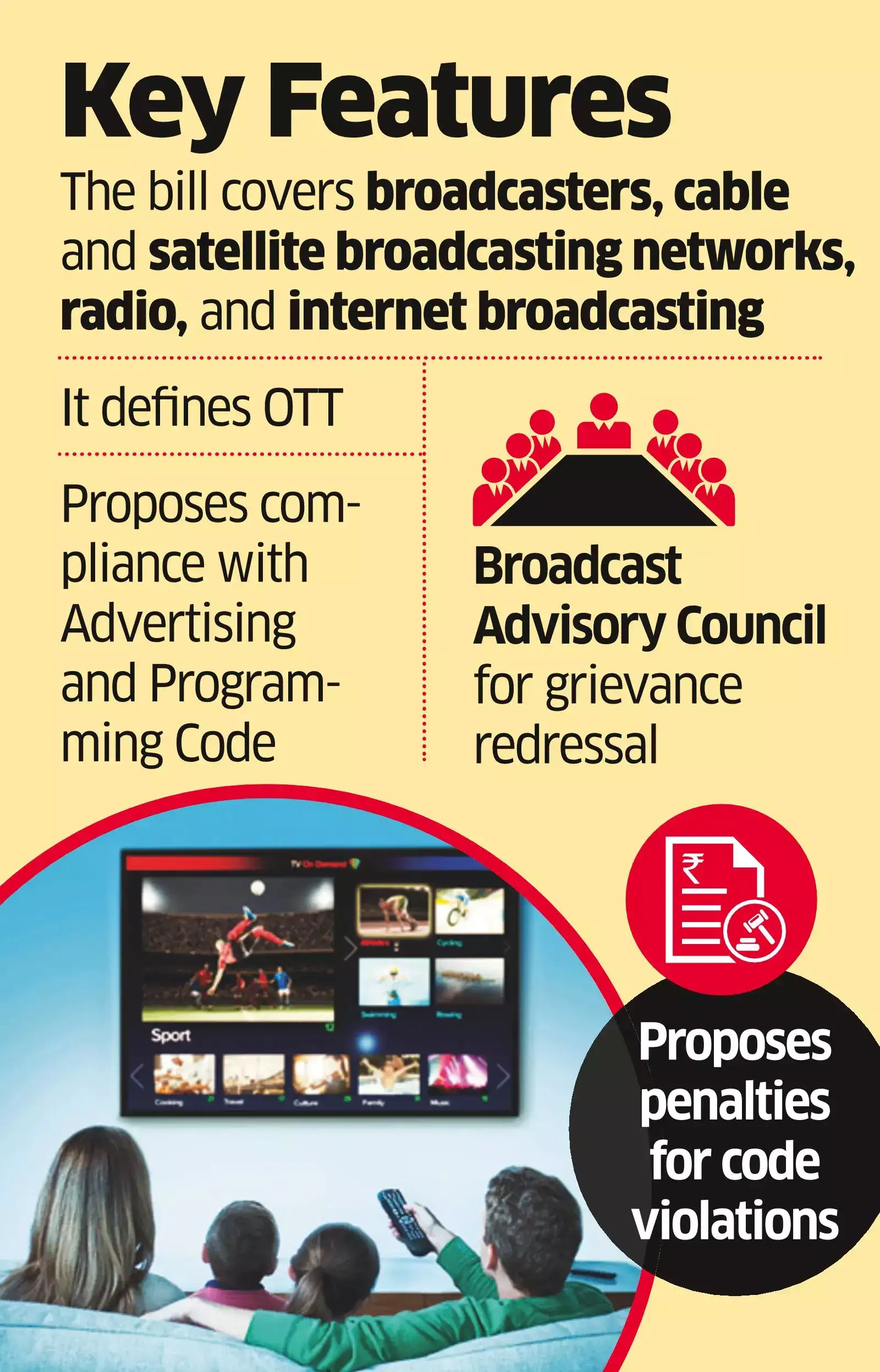 Broadcasting Services Bill: Information and Broadcasting Ministry ...