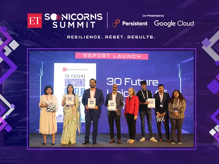 ET 30 Future Unicorns of Delhi-NCR report launched at the ET Soonicorns ...