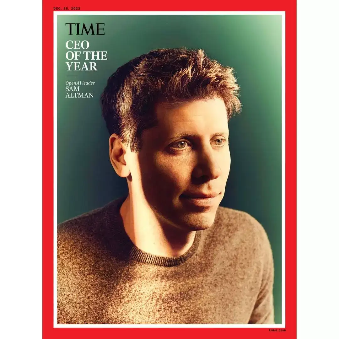 Sam Altman: Sam Altman named Time Magazine's 2023 CEO of The Year; Bill ...