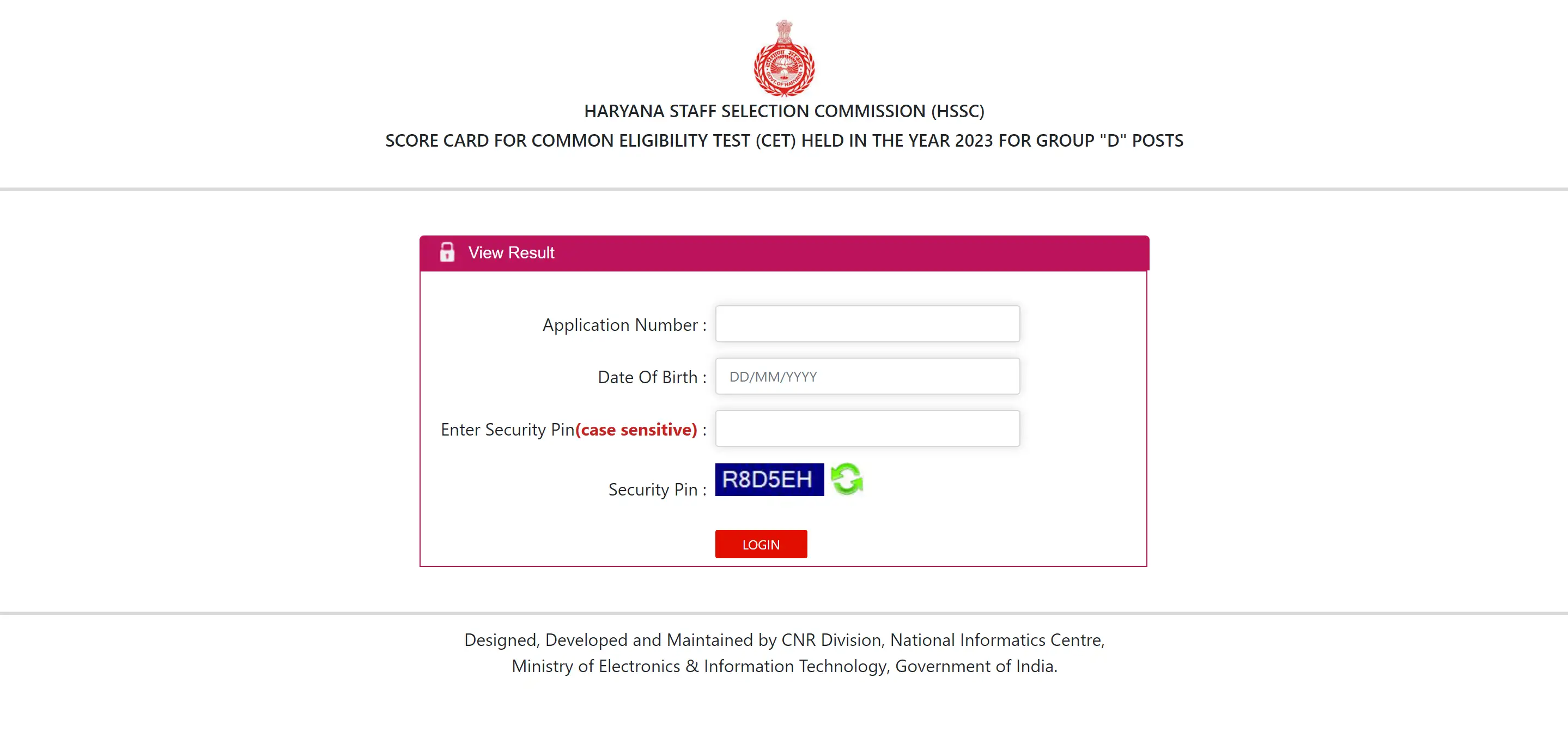 HSSC CET Group D Result 2023 out. Check how to download results from ...