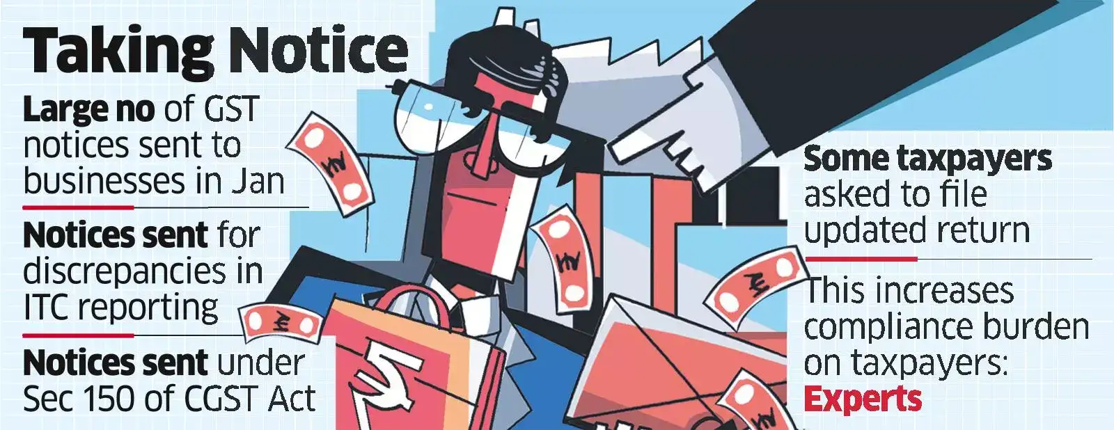 GST authorities issue notices over input tax credit discrepancies - The ...