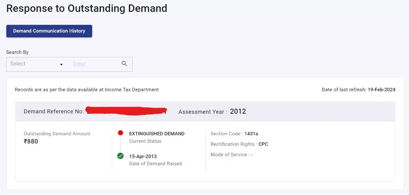 Income tax: Taxpayers, check ITR portal NOW: Pending tax demand of up ...