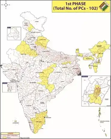 Lok Sabha Election 2024 Phase 1: Here are state-wise and constituency ...