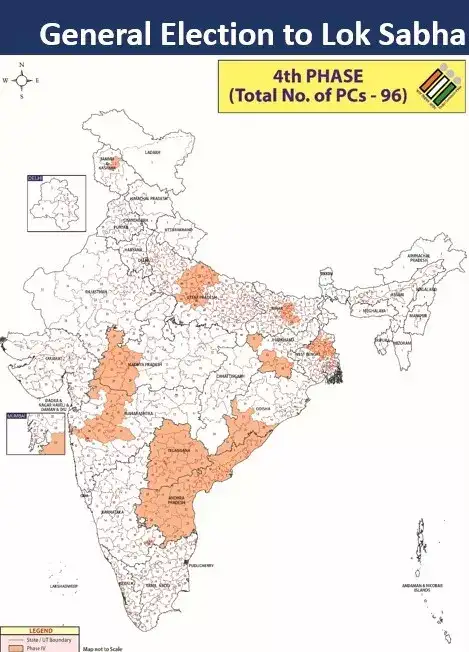 Lok Sabha Election 2024 Phase 4 Date Here Are State Wise And
