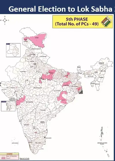 Lok Sabha Election 2024 Phase 5 Date: Here are state-wise and ...