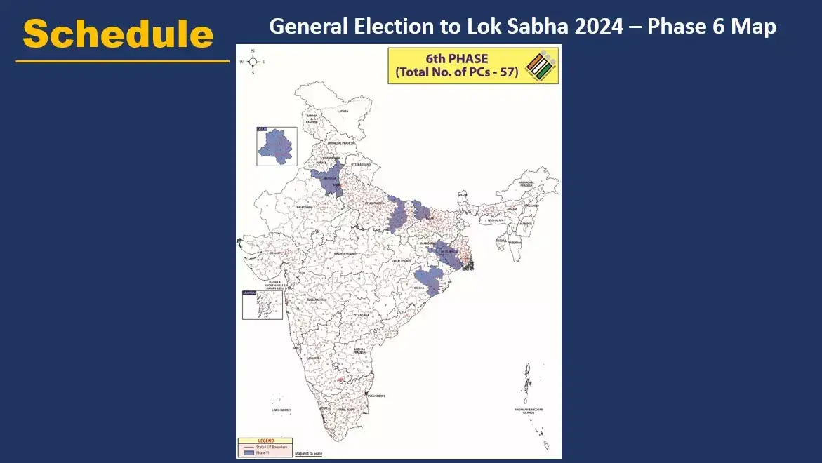 Lok Sabha Election 2024 Phase 6 Date: Here are state-wise and ...