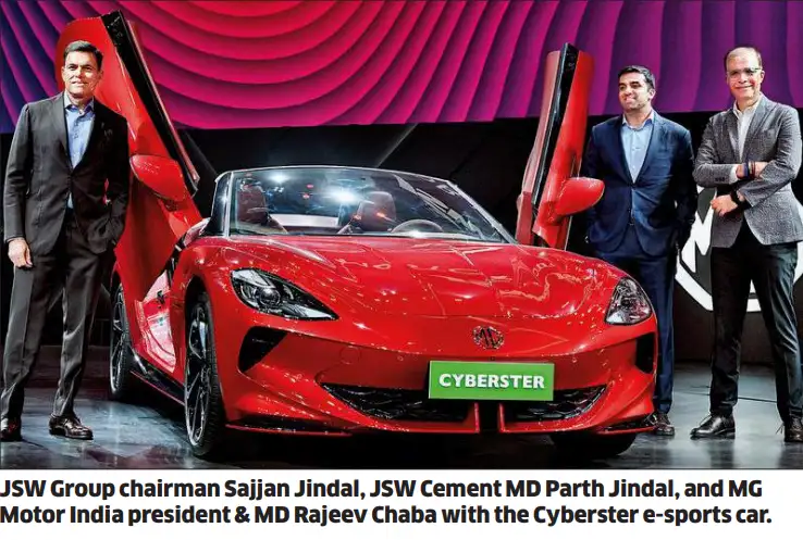 Sajjan Jindal looks to recreate iconic 'Maruti Moment' with JSW MG ...