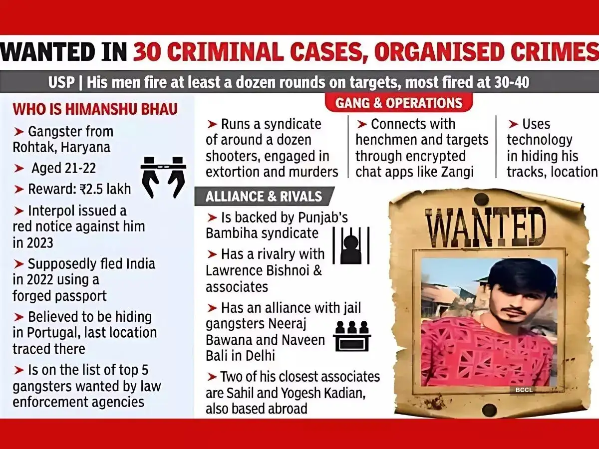 Meet 'Bhau': Portugal-based young gangster giving Delhi Police a hard ...