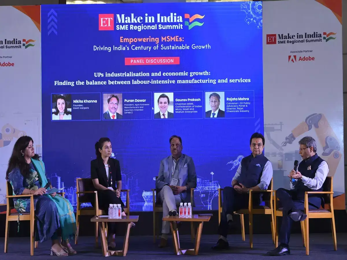 ET Make in India SME Summit in Lucknow: Micro industries must be given ...