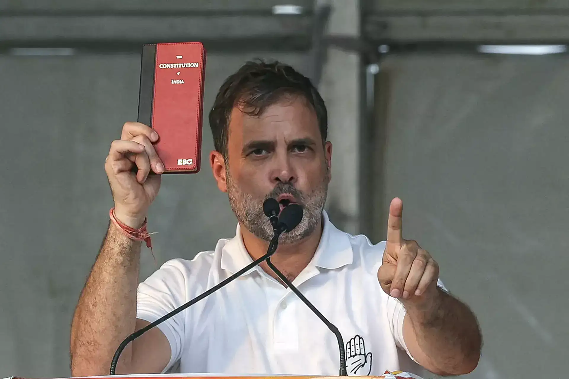 How Rahul Gandhi's 'Samvidhan Bachao' shook Modi's juggernaut - The ...