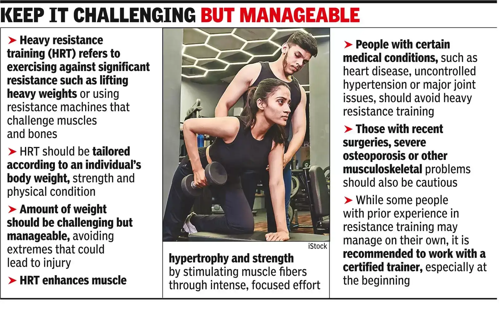 How lifting weights thrice a week can help prevent knee pain as you age ...