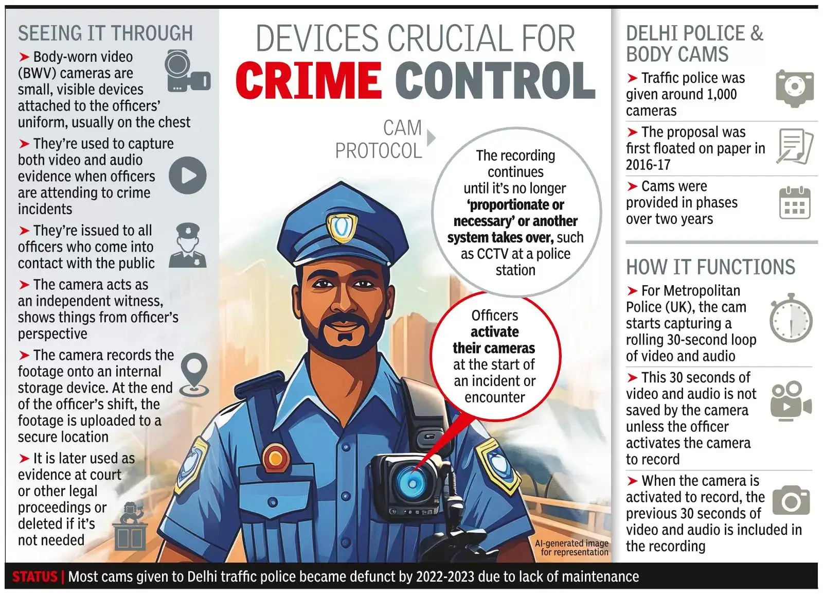 How body cameras can start a new era of crime scene procedures after ...