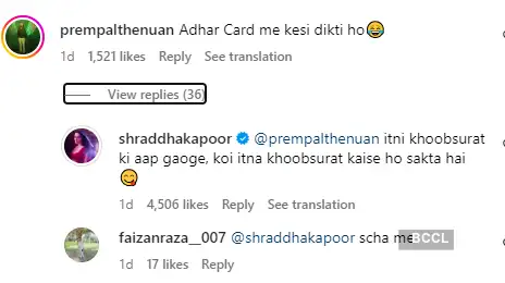 Shraddha Kapoor's Instagram game is solid! Her hilarious Aadhaar card ...