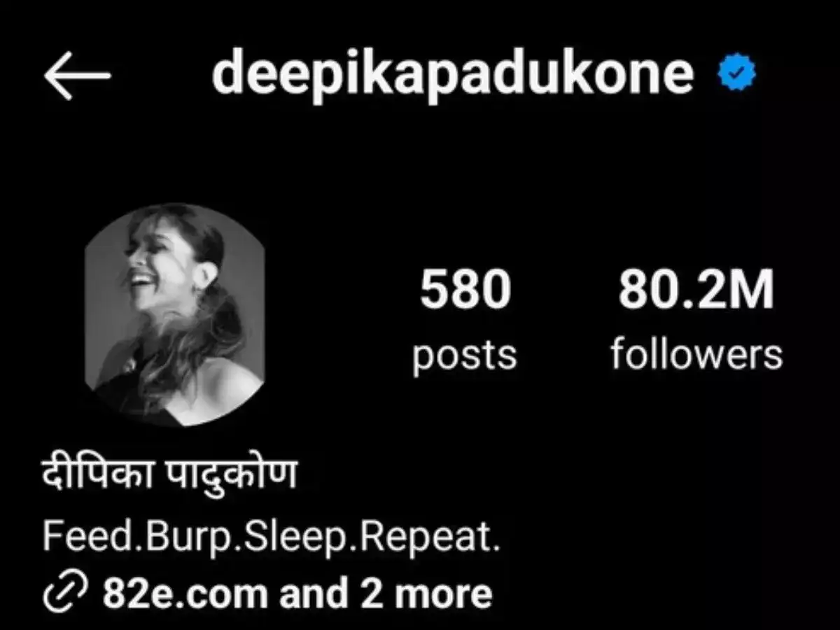 Deepika Padukone just changed her Instagram bio, and fans can’t keep ...