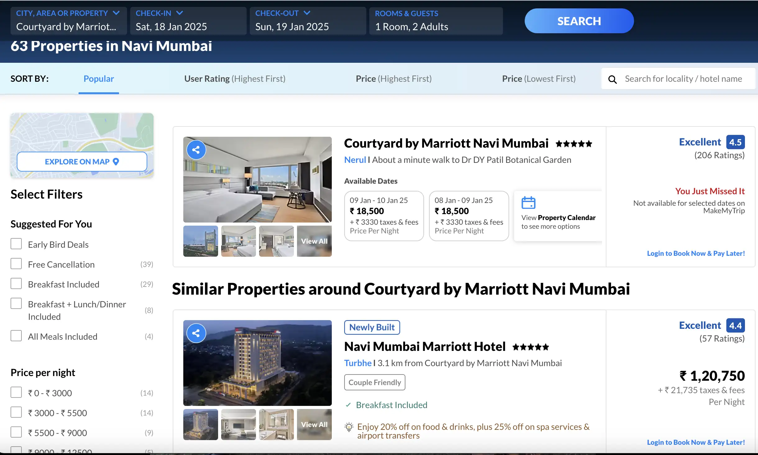 Rs 1.42 lakh for one night stay! Navi Mumbai hotel prices get hot when ...