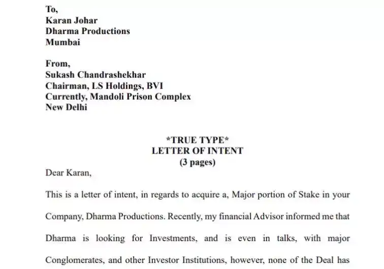 For his 'love' Jacqueline Fernandez, conman Sukesh Chandrasekhar offers ...