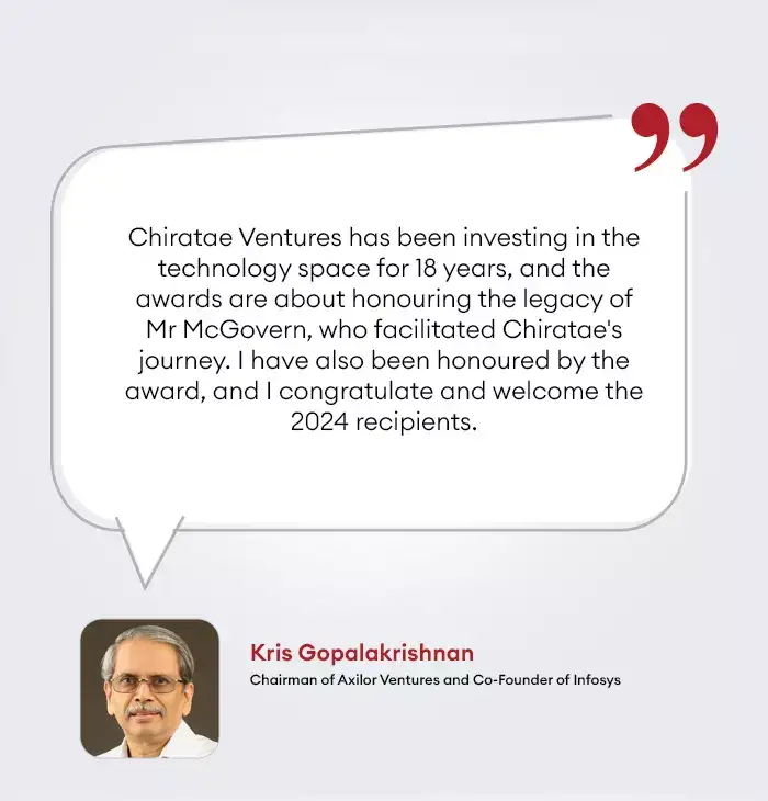 Chiratae Ventures Patrick J. McGovern Awards 2024: Celebrating tech luminaries - The Economic Times